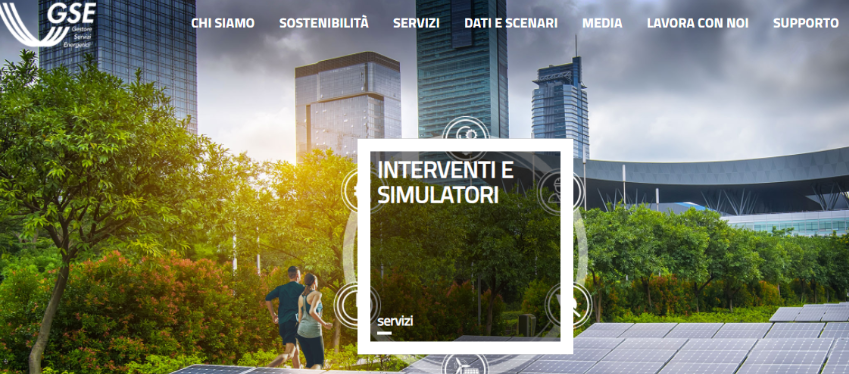 GSE: online la piattaforma Interventi e simulatori per calcolare i ...
