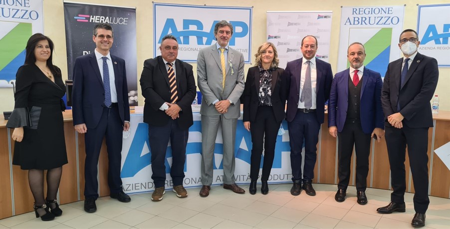 Hera Luce: accordo con Arap Abruzzo per riqualificazione dell'illuminazione