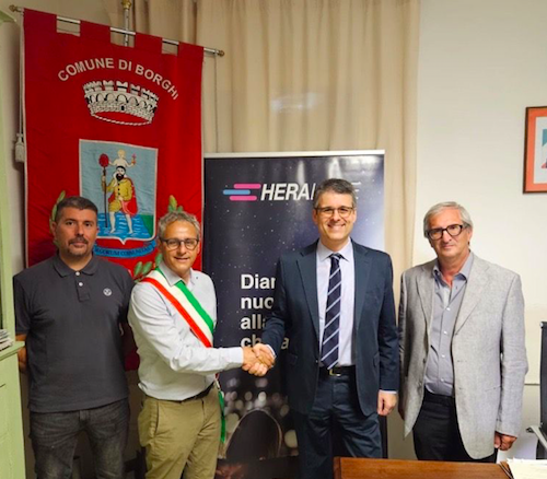 Hera Luce: riqualificazione dell'illuminazione per il Comune di Borghi